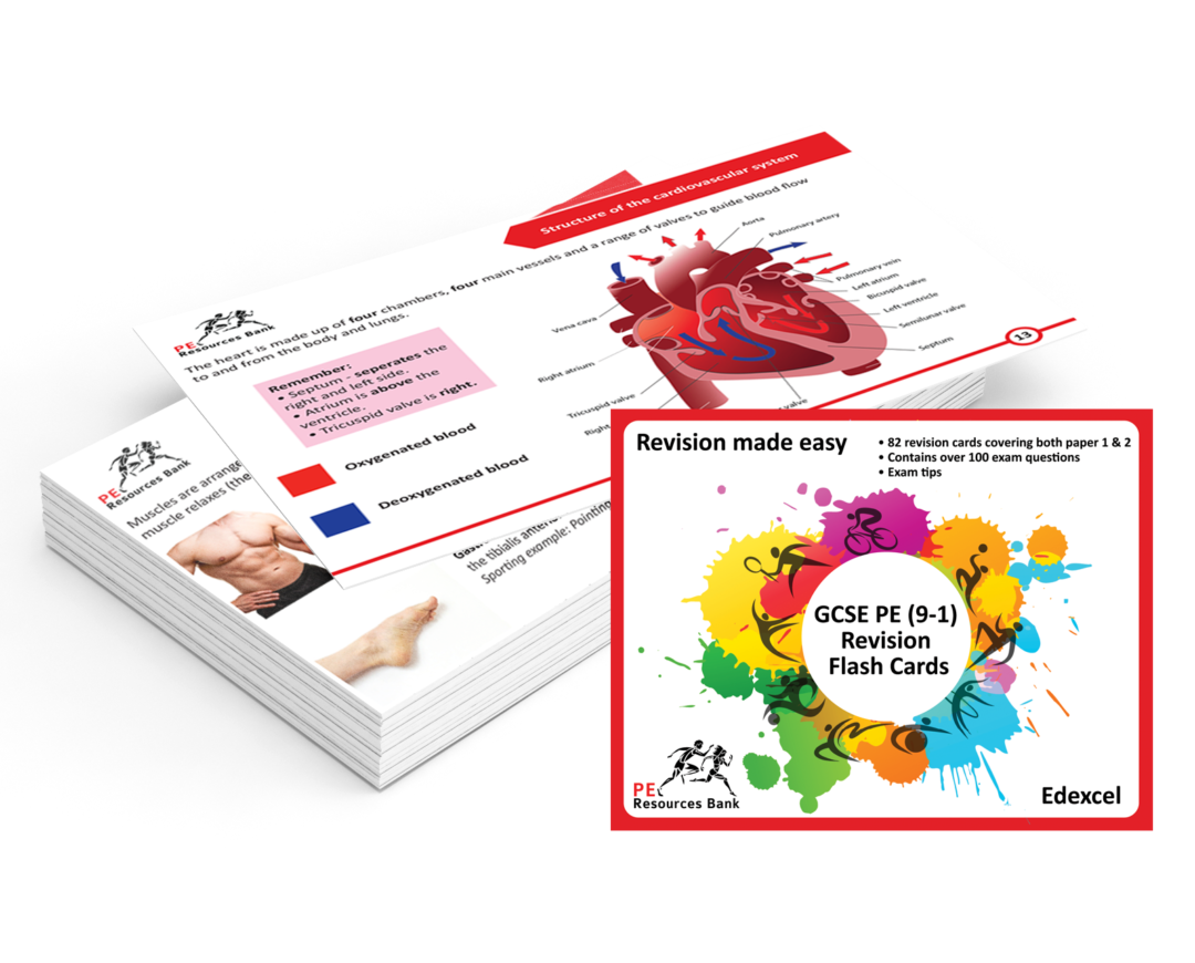 GCSE PE (9-1) Revision tips - Use of Flash Cards - Active Recall ...