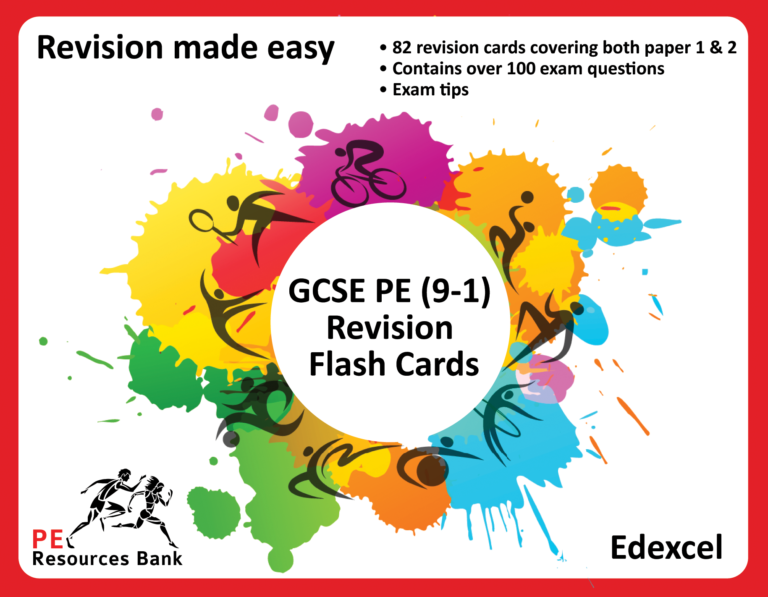 GCSE PE (9-1) Revision tips - Use of Flash Cards - Active Recall ...