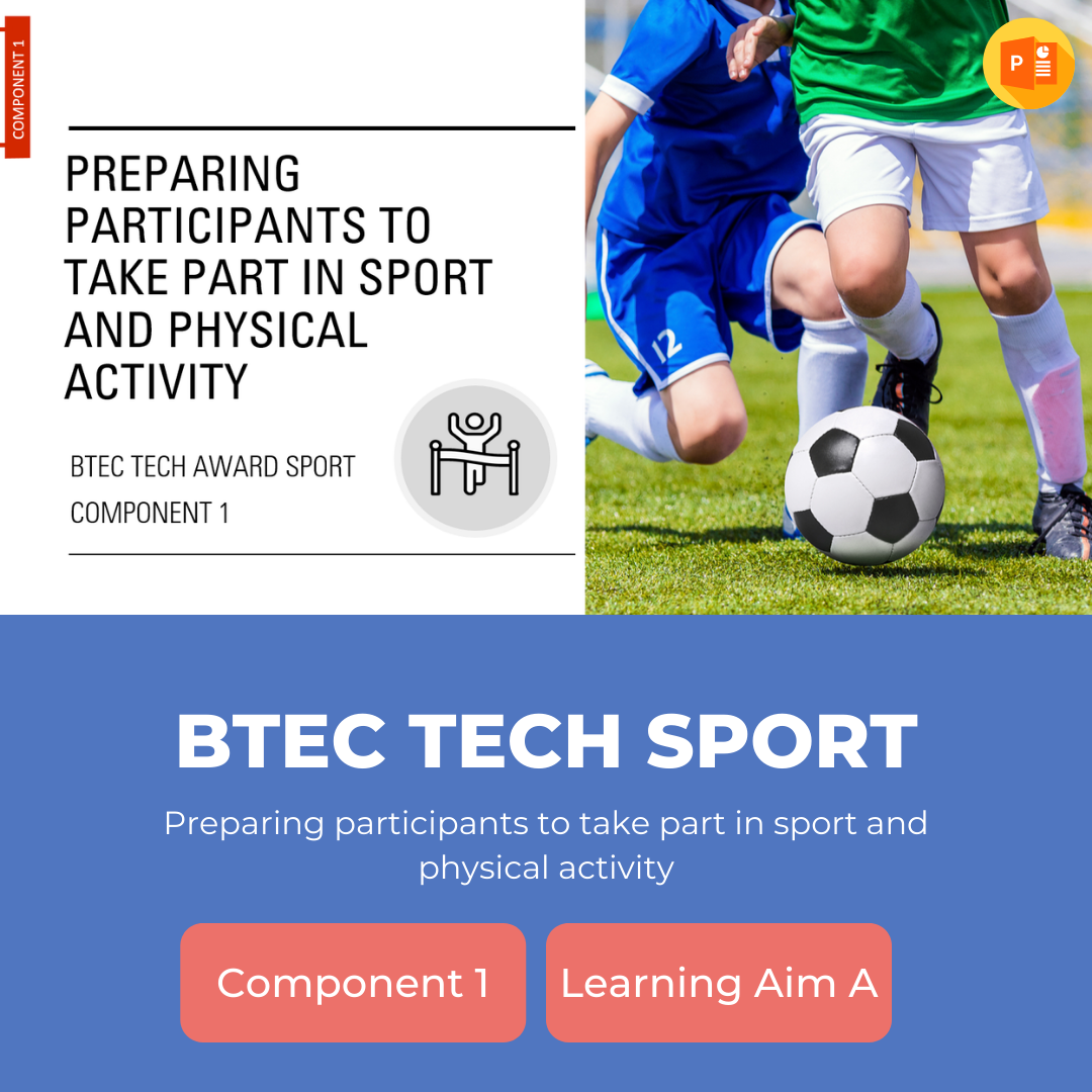 BTEC Tech Award in Sport - Level 1/2 - PE